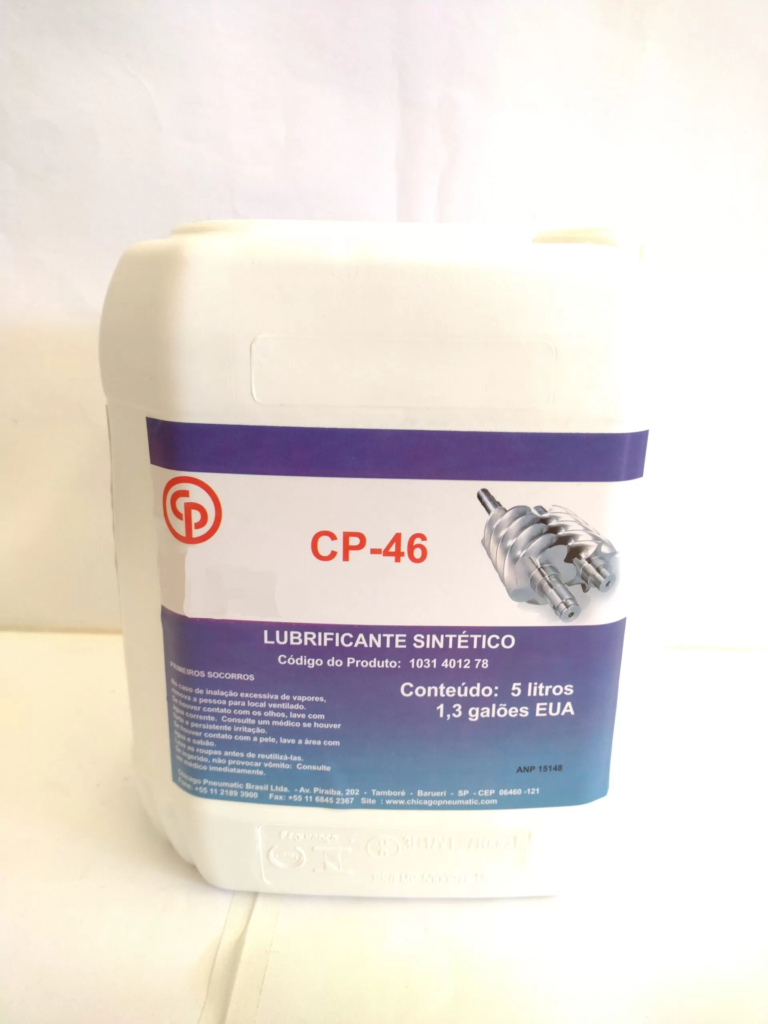 CP 46 - Fluido refrigerante sintético 5L compatível com compressor rotativo de parafuso ...