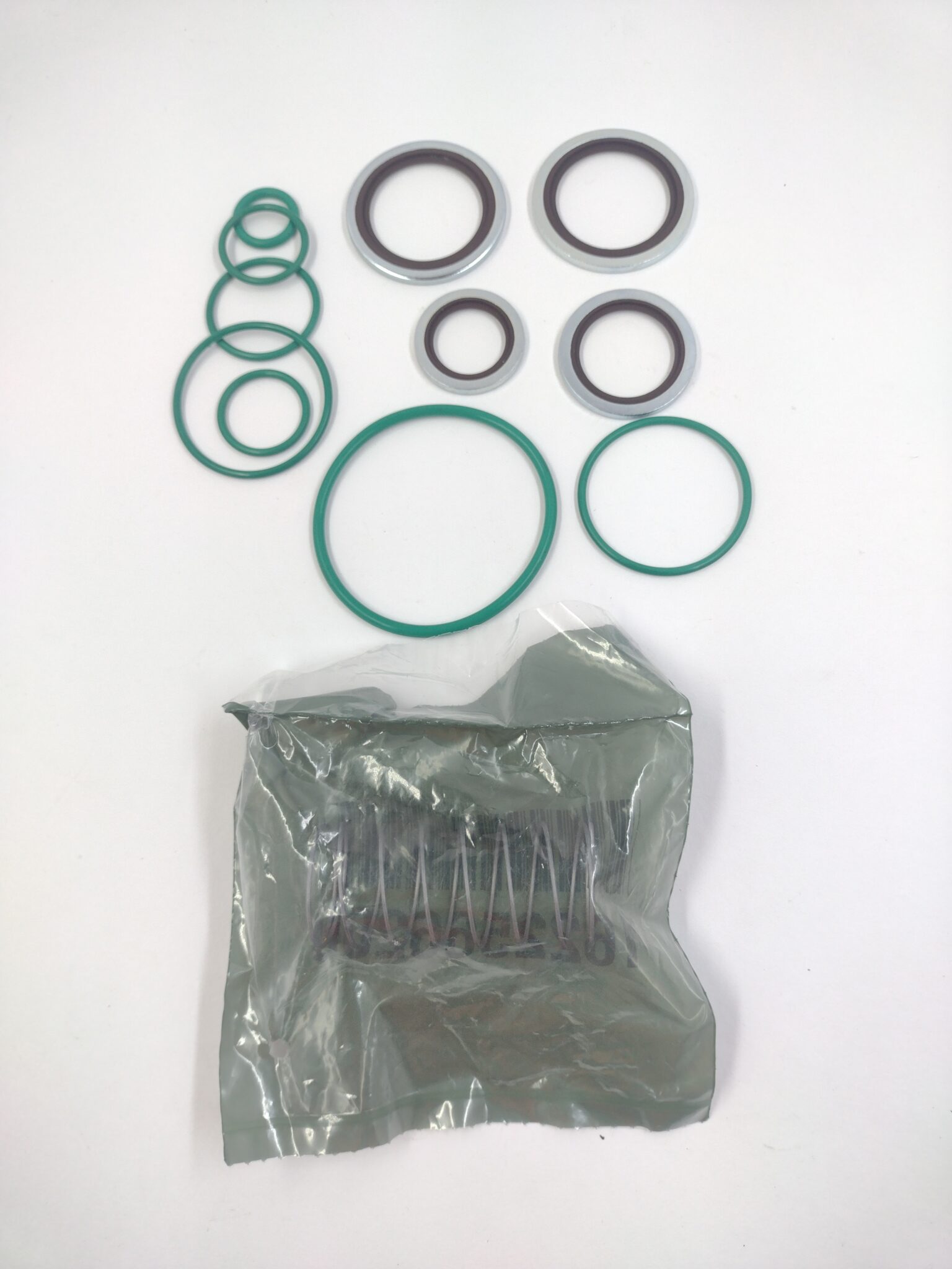 Kit válvula de retenção de óleo compatível com compressor rotativo de ...