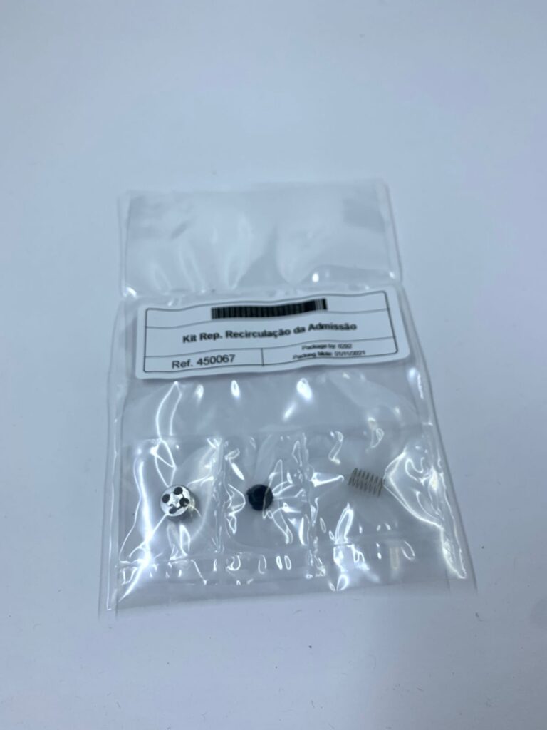 Kit reparo circulação admissão compatível com compressor rotativo de ...