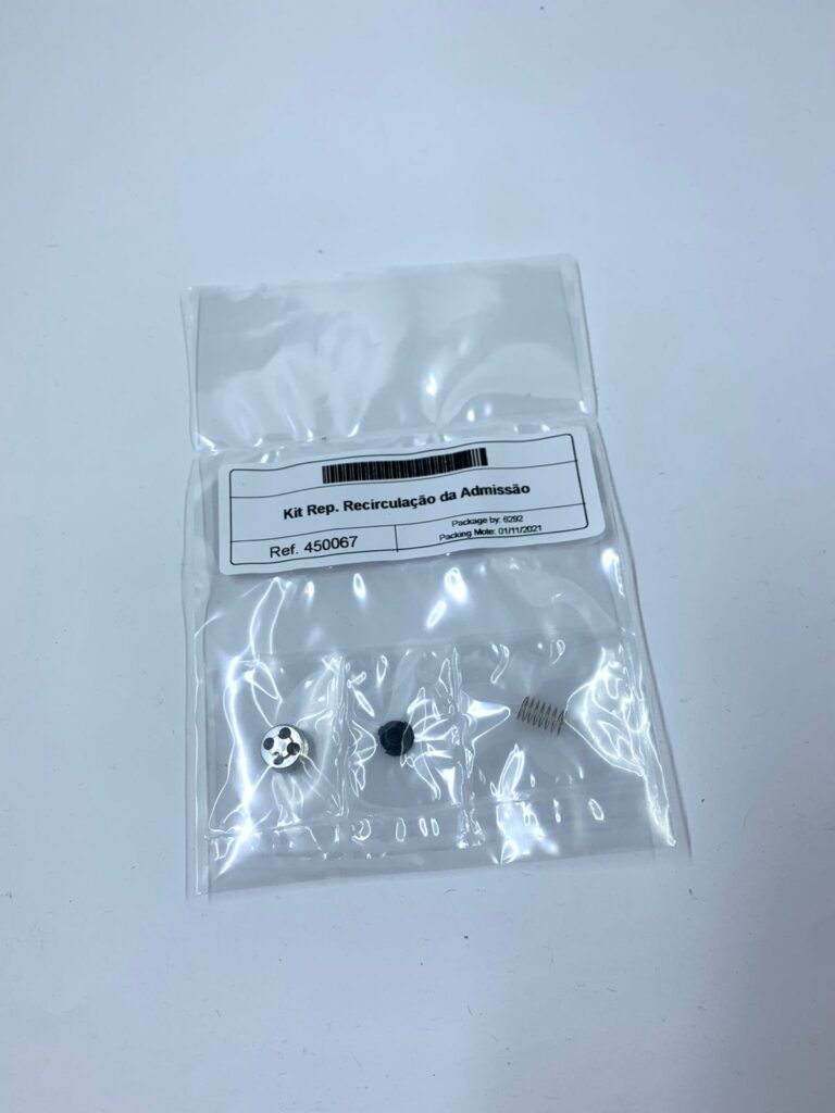 Kit reparo circulação admissão compatível com compressor rotativo de ...